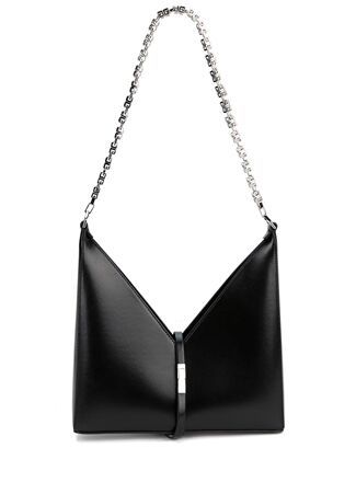 Givenchy Kadın Cut Out S Siyah Deri Çapraz Çanta EU