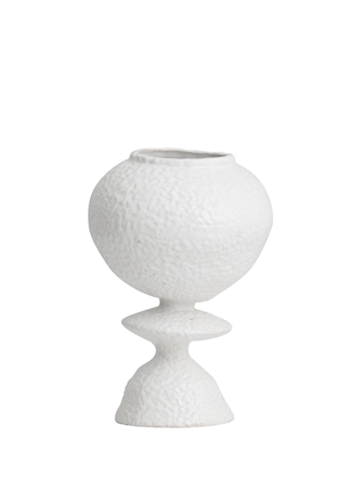 Nordal Moyo Beyaz Geometrik Formlu Seramik Vazo Nordal Moyo Beyaz Geometrik Formlu Seramik Vazo