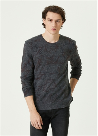 John Varvatos Star Usa Erkek Antrasit Kazak Gri S Eu John Varvatos Star Usa Erkek Antrasit Kazak Gri S Eu