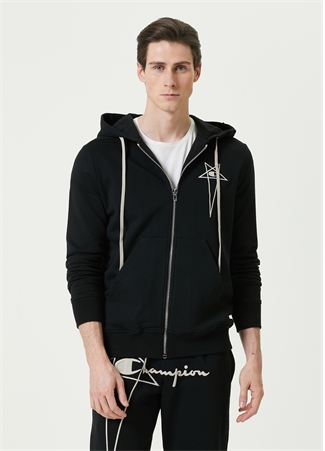 Rick Owens X Champion Erkek Sweatshirt Siyah M Eu Rick Owens X Champion Erkek Sweatshirt Siyah M Eu