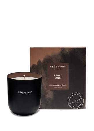 Ceremony In Bloom Regal Oud Kokulu Soya Mumu 240g Çok Renkli Ceremony In Bloom Regal Oud Kokulu Soya Mumu 240g Çok Renkli
