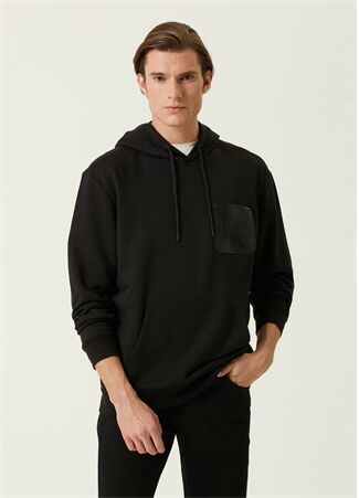 Network Erkek Comfort Fit Siyah Sweatshirt S EU Network Erkek Comfort Fit Siyah Sweatshirt S EU