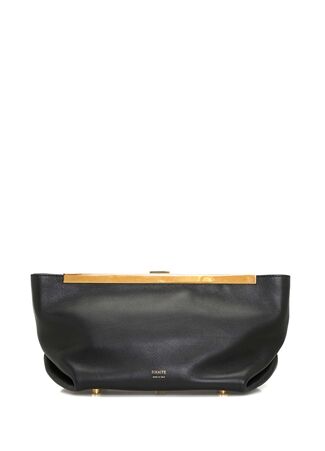 Khaite Kadın Siyah Deri El Portföyü EU