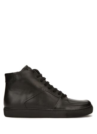 Beymen Club Erkek Siyah Deri Sneaker 40