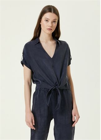 Network Kadın BLUZ Lacivert XS EU