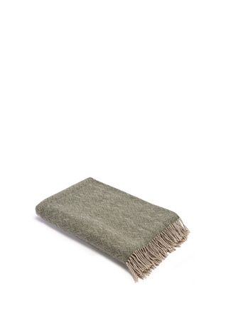 Missoni Home Yoda Vizon Zikzak Desenli Yün Throw Gri Missoni Home Yoda Vizon Zikzak Desenli Yün Throw Gri