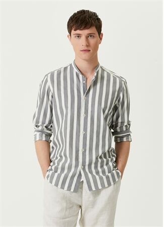Boglioli Erkek Gömlek Gri 39 It