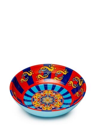 Lamart Mediterrano Colorblocked Melamin Tabak Çok Renkli Lamart Mediterrano Colorblocked Melamin Tabak Çok Renkli