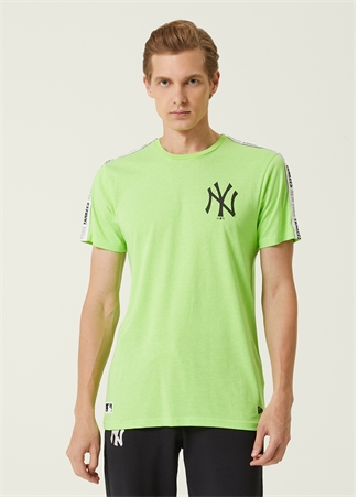 New Era Erkek York Yankees Neon Yeşil T-shirt S EU New Era Erkek York Yankees Neon Yeşil T-shirt S EU