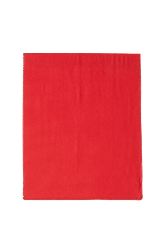 Beymen Hediye Erkek Kırmızı Logo Desenli Kadın Şal EU Beymen Hediye Erkek Kırmızı Logo Desenli Kadın Şal EU