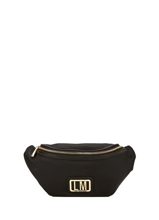 Love Moschino Kadın Siyah Logolu Bel Çantası Eu