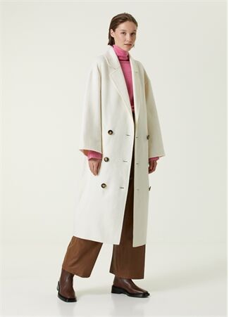 Loulou Studio Kadın PALTO Bej S EU Loulou Studio Kadın PALTO Bej S EU