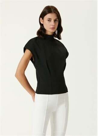 Network Kadın Slim Fit Siyah T-shirt M Eu