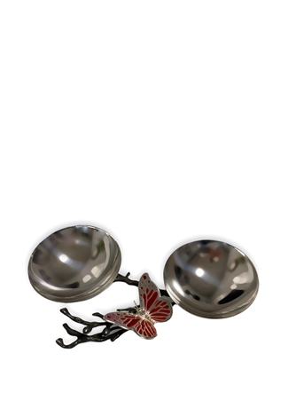 Unique By Av Kelebek Figürlü 2li Çerezlik Çok Renkli Unique By Av Kelebek Figürlü 2li Çerezlik Çok Renkli