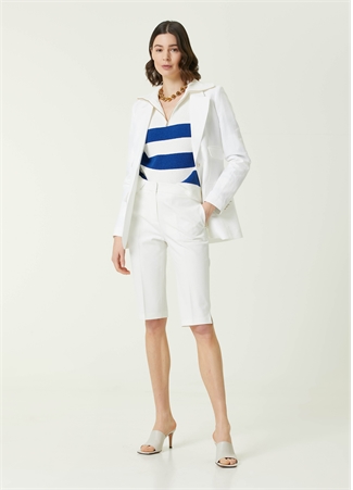 Beymen Collection Kadın Beyaz Kapri Pantolon 42 Eu