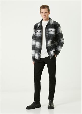 Beymen Club Erkek Siyah Dar Paça Spor Pantolon 46 EU