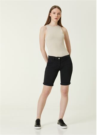Beymen Club Kadın ŞORT Siyah 34 EU