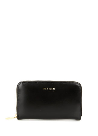 Beymen Kadın Milano Siyah Orta Boy Deri Cüzdan EU