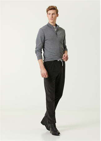 Beymen Collection Erkek Füme Fitilli Kadife Pantolon Gri 48 IT Beymen Collection Erkek Füme Fitilli Kadife Pantolon Gri 48 IT