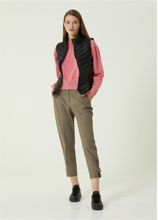 Beymen Club Kadın Haki Paçası Apoletli Jogger Pantolon 34