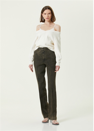 Alexander Wang Kadın Pantolon Kahverengi 24 Us Alexander Wang Kadın Pantolon Kahverengi 24 Us