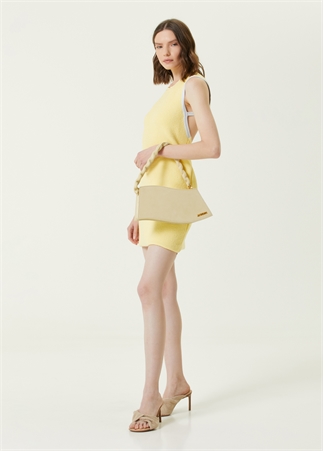 Jacquemus Kadın Sarı Sırt Dekolteli Kolsuz Mini Elbise 34 Fr Jacquemus Kadın Sarı Sırt Dekolteli Kolsuz Mini Elbise 34 Fr