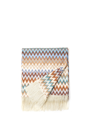 Missoni Home Margot Desenli Throw Çok Renkli Missoni Home Margot Desenli Throw Çok Renkli