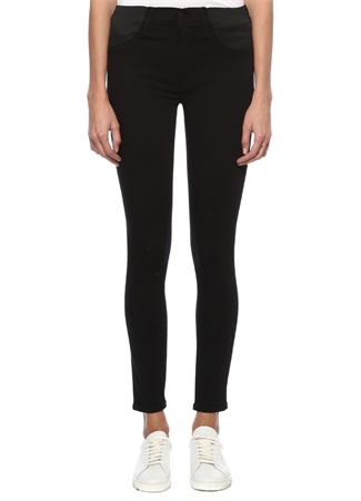 J Brand Kadın Mama Siyah Skinny Jean Pantolon 30 US