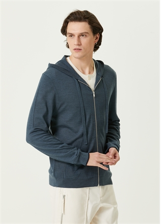 Zadig&voltaire Erkek Clash Indigo Kapüşonlu Merino Hırka Mavi S Eu Zadig&voltaire Erkek Clash Indigo Kapüşonlu Merino Hırka Mavi S Eu