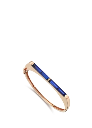 Reis Kuyumculuk Kadın Safir Line Bracelet Pırlanta Detaylı Altın Rengi Bileklik Sarı 7 Reis Kuyumculuk Kadın Safir Line Bracelet Pırlanta Detaylı Altın Rengi Bileklik Sarı 7