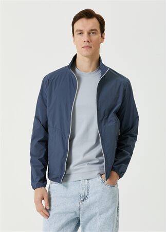 Brunello Cucinelli Erkek Lacivert Çizgili Mont 48 IT Brunello Cucinelli Erkek Lacivert Çizgili Mont 48 IT