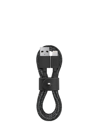 Native Union Belt Lightning Medium Kablo Siyah EU Native Union Belt Lightning Medium Kablo Siyah EU