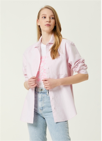Beymen Club Kadın Pembe Boyfriend Oxford Gömlek XS Beymen Club Kadın Pembe Boyfriend Oxford Gömlek XS