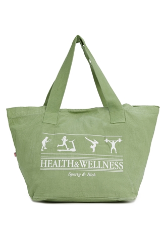 Sporty & Rich Kadın Health And Wellness Mint Çanta EU Sporty & Rich Kadın Health And Wellness Mint Çanta EU