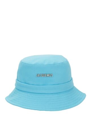 Jacquemus Kadın Mavi Logolu Şapka 58 EU