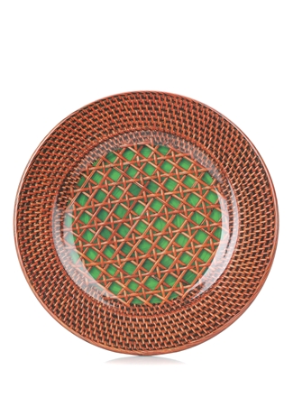Mario Luca Giusti Patagonia Yeşil Desenli Meyve Tabağı Mario Luca Giusti Patagonia Yeşil Desenli Meyve Tabağı