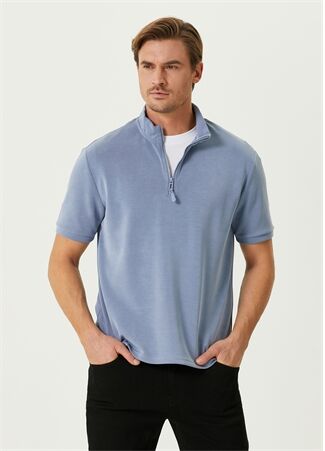 Network Erkek Slim Fit Mavi Sweatshirt S Eu Network Erkek Slim Fit Mavi Sweatshirt S Eu