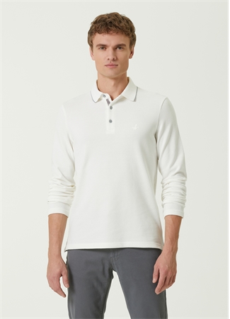 Beymen Club Erkek Slim Fit Ekru Polo Yaka Sweatshirt Bej S Beymen Club Erkek Slim Fit Ekru Polo Yaka Sweatshirt Bej S