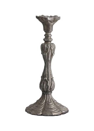 Nordal Cava Antik Gri Şamdan