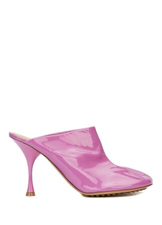 Bottega Veneta Kadın Mor Deri Terlik Pembe 36 EU