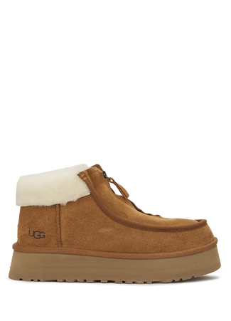 Ugg Kadın Funkette Taba Logolu Deri Bot Turuncu 36 EU Ugg Kadın Funkette Taba Logolu Deri Bot Turuncu 36 EU