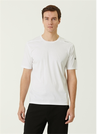 Isaora Erkek Perfect Beyaz Logolu T-shirt S EU