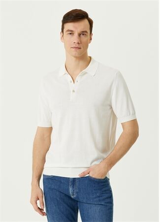Boglioli Erkek Polo Yaka Beyaz S Eu