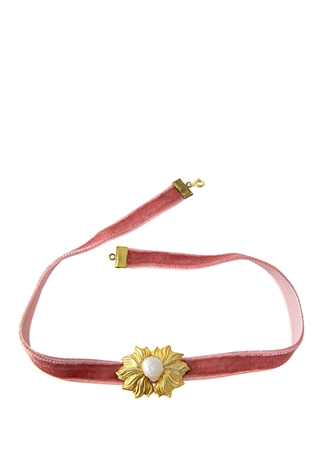 Peracas Kadın Victoria Altın Rengi Kaplama Choker Kolye Pembe Eu Peracas Kadın Victoria Altın Rengi Kaplama Choker Kolye Pembe Eu