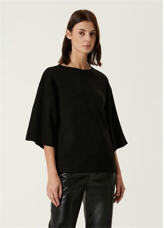 Network Kadın Basic Fit Siyah Kazak XS EU Network Kadın Basic Fit Siyah Kazak XS EU