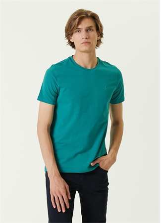 Beymen Club Erkek Yeşil Mini Kuş Detaylı Basic T-shirt S Beymen Club Erkek Yeşil Mini Kuş Detaylı Basic T-shirt S
