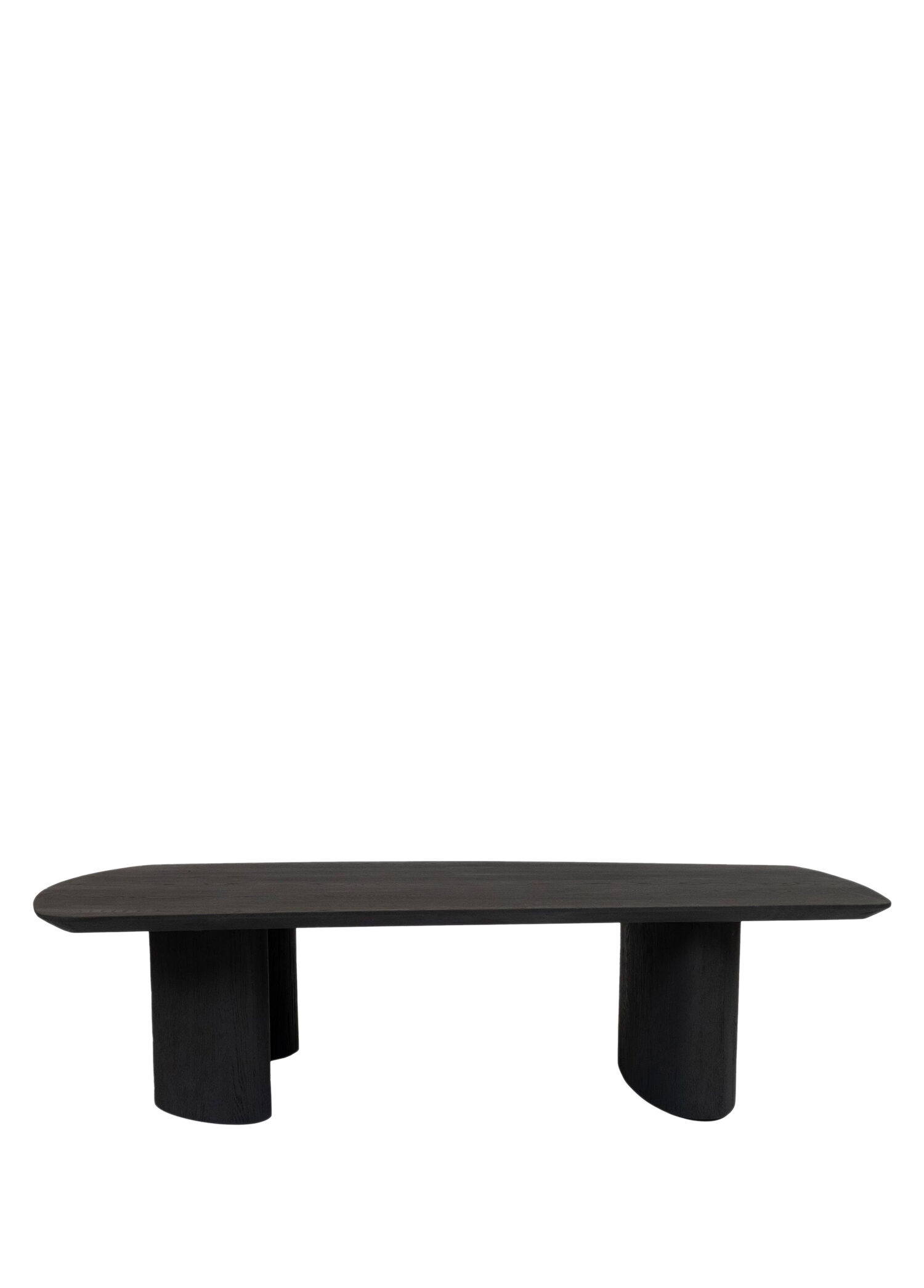 Lasttouch - Sombre Black Solid Oak Coffee Table
