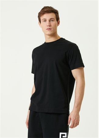 Givenchy Erkek 4G Siyah Logolu T-shirt S EU