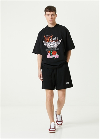 VETEMENTS Erkek BERMUDA Siyah S EU VETEMENTS Erkek BERMUDA Siyah S EU