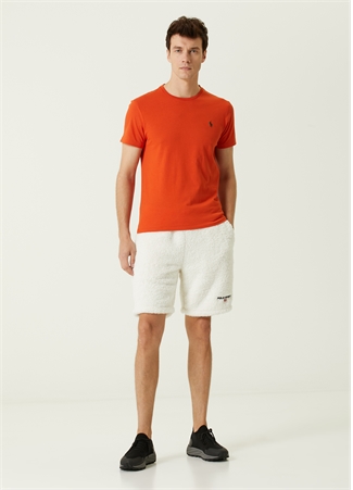 Polo Ralph Lauren Erkek Krem Polar Dokulu Şort Bej S EU Polo Ralph Lauren Erkek Krem Polar Dokulu Şort Bej S EU